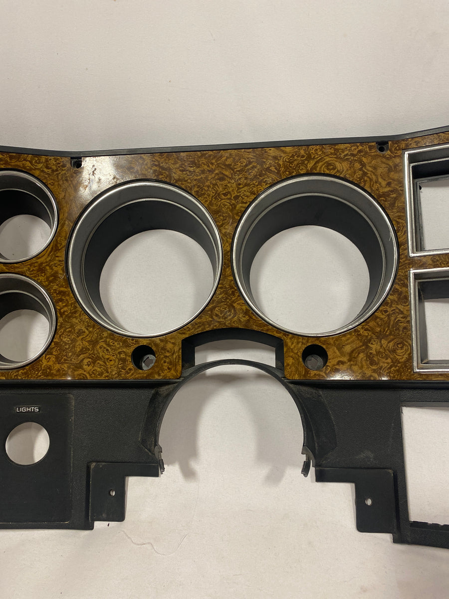 1988-1991 Used Original GM Bezel Wood Grain – Cheyenne Pickup Parts